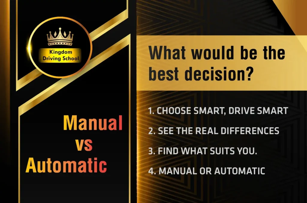 Manual vs Automatic: What would be the best decision?